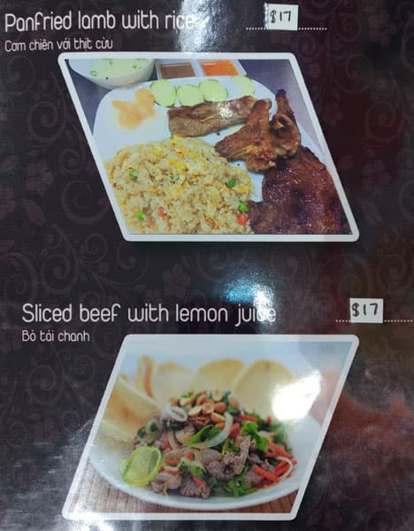 Menu at HALAL VIETNAMESE PHO & CURRY HOUSE restaurant, Springvale, 282 ...