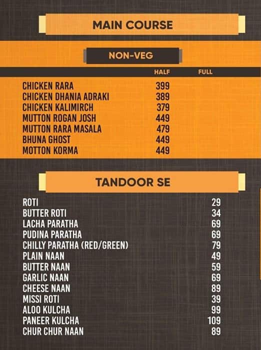Menu at LIT Ultra Bar Club & Lounge, Noida, B-1/9