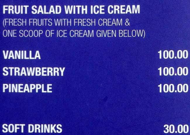 Menu at Polar Bear- The ice cream sundae zone, Mysuru, # 5179