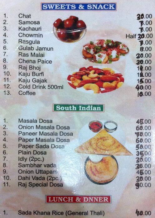 Raj Sweets Menu, Menu for Raj Sweets, Golambar, Patna - Zomato