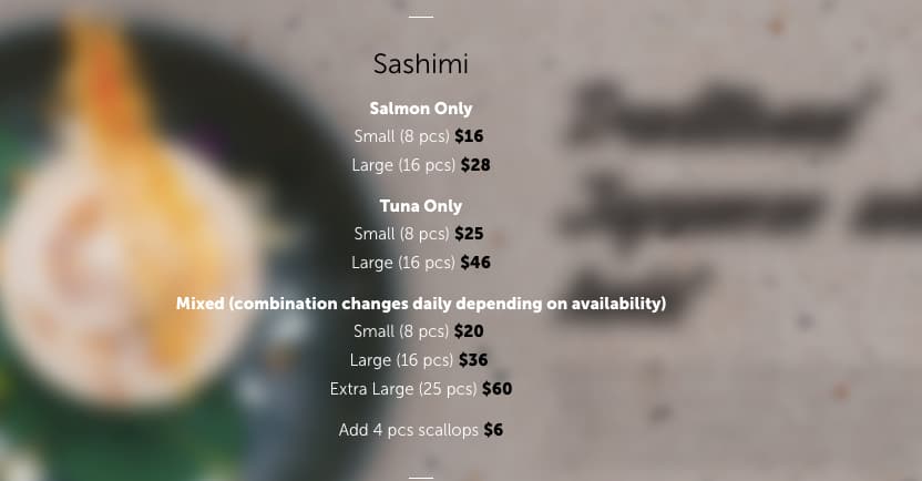 Menu at Fat Panda restaurant, Canley Heights