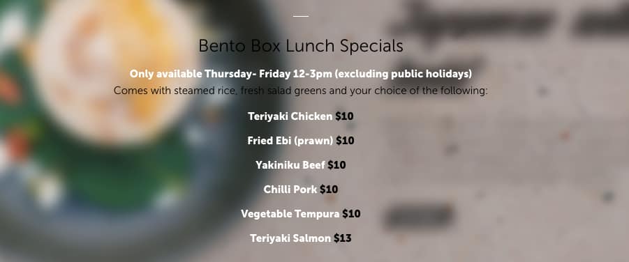 Menu at Fat Panda restaurant, Canley Heights