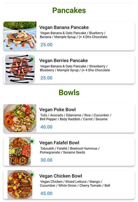 Menu at Maze Specialty Coffee cafe, Dubai