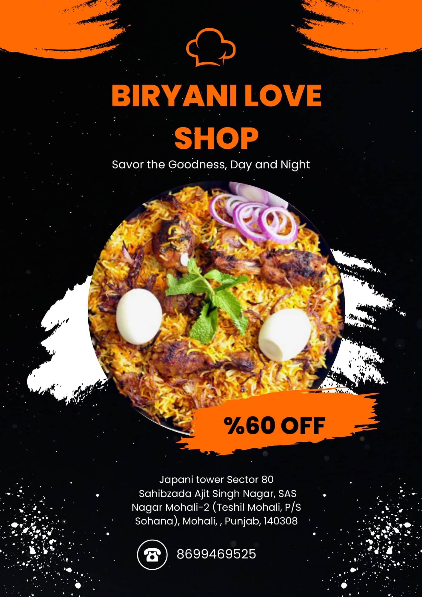Menu of Biryani Love Shop, Sector 67, Mohali