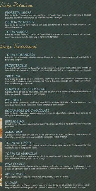 Doceira Holandesa Menu, Menu de Doceira Holandesa, Vila Mariana, São ...