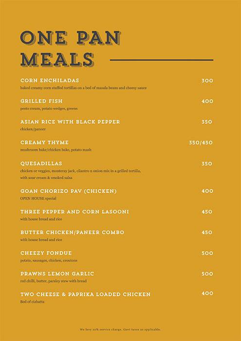 Menu at Sizzle House Dine In, Mumbai