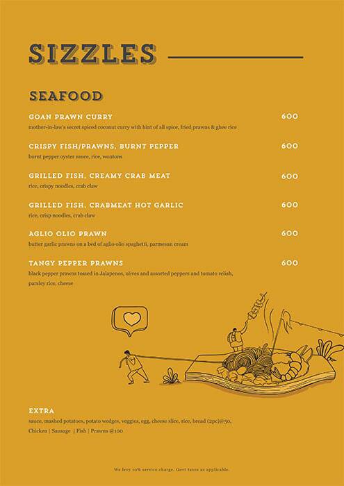 Menu at Sizzle House Dine In, Mumbai