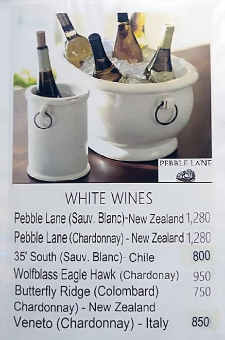 Menu at Relish, Hello Happiness! restaurant, Quezon City