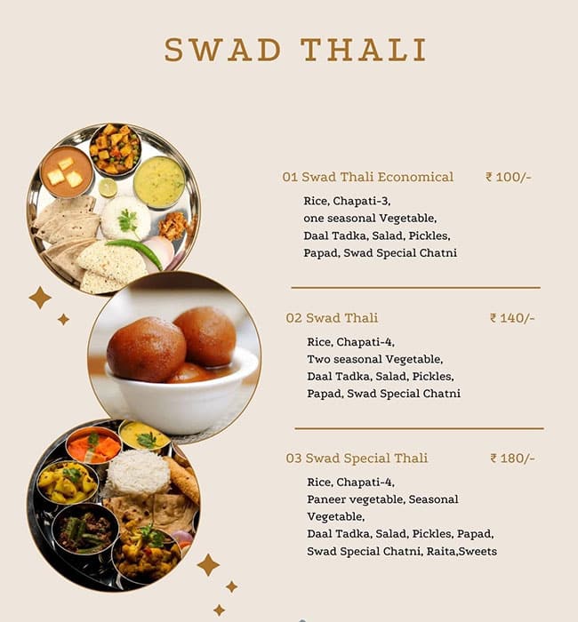 Menu of Best in Swad, Dahisar East, Mumbai