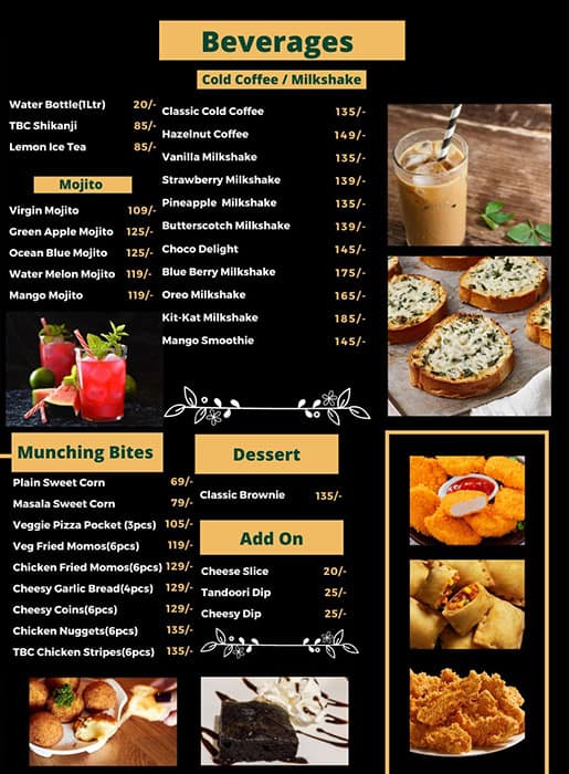 Menu at The Burger Court, Meerut, Shop no 9 C-1/8