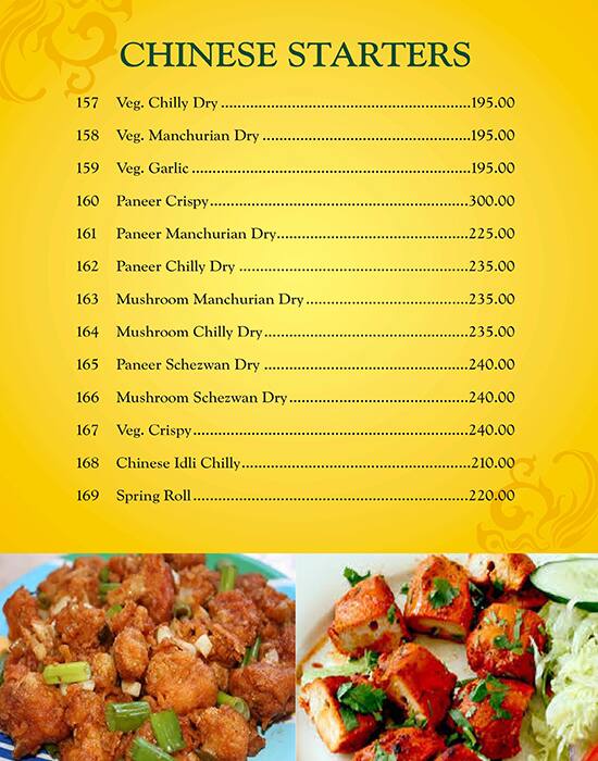 Menu at Achija Veg Restaurant (Vidyavihar), Mumbai, Shop no 3