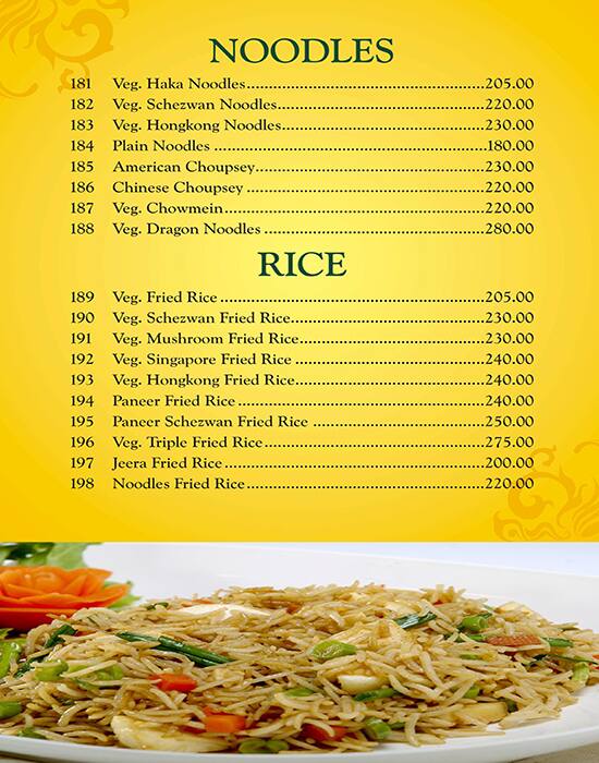 Menu at Achija Veg Restaurant (Vidyavihar), Mumbai, Shop no 3