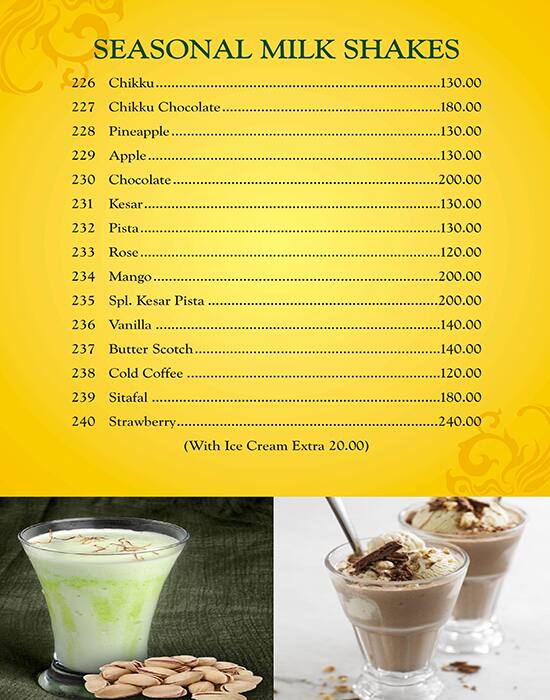 Menu at Achija Veg Restaurant (Vidyavihar), Mumbai, Shop no 3