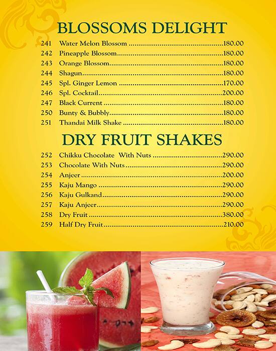 Menu at Achija Veg Restaurant (Vidyavihar), Mumbai, Shop no 3
