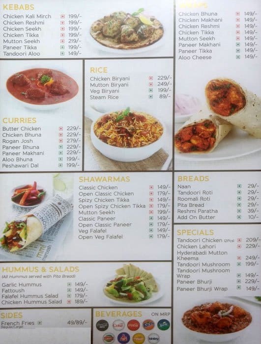 Maroosh Menu, Menu for Maroosh, Oshiwara, Andheri West, Mumbai - Zomato