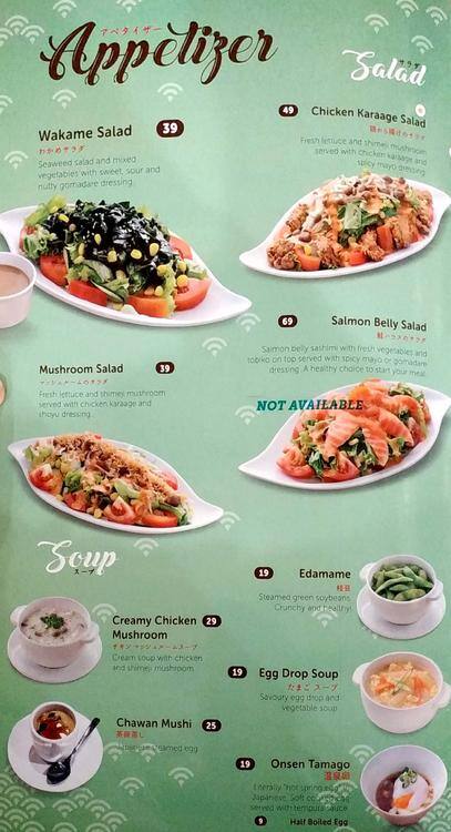 Menu at Sunny Side Up restaurant, Jakarta, Jl. Puri Lkr. Luar