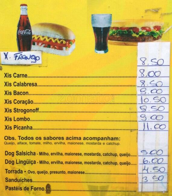 Menu em Esquina do Lanche restaurante, Porto Alegre, Av. Baltazar de ...