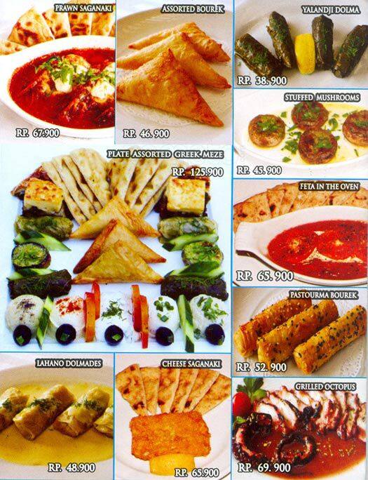 Menu at Kul Kul Pool Bar, Kuta Selatan