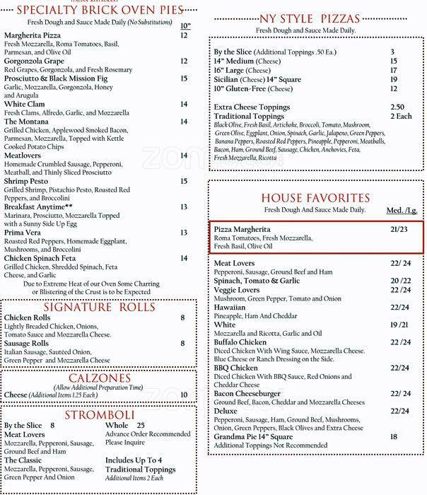 Menu at John's Place pub & bar, Matthews, Matthews Weddington Rd