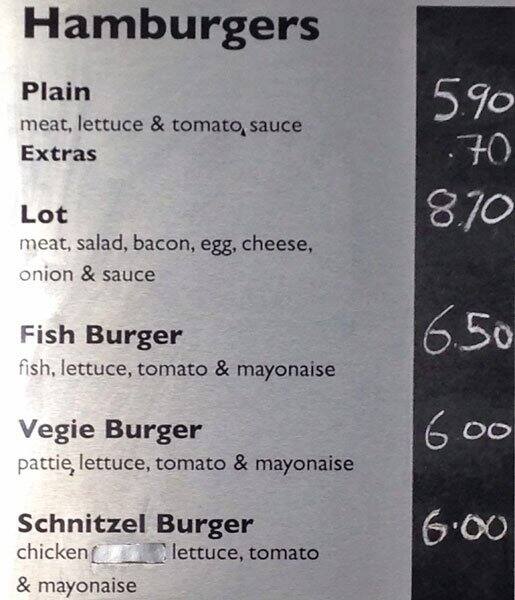 Menu at Chicken House fast food, Goodwood