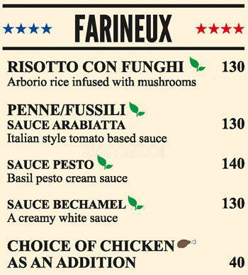 Menu at Zodiac, Pune, 7