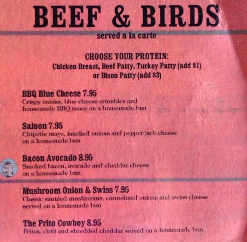 Menu at The Nodding Donkey pub & bar, Dallas, SMU Boulevard