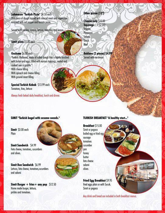 Simit House Menu, Menu for Simit House, University & Old Strathcona ...