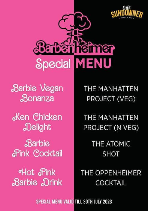 Menu of Cafe Sundowner, Lakshmi Sagar, Bhubaneshwar