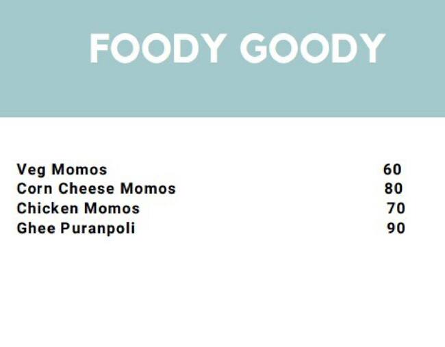 Menu of Foody Goody, Vasai, Mumbai
