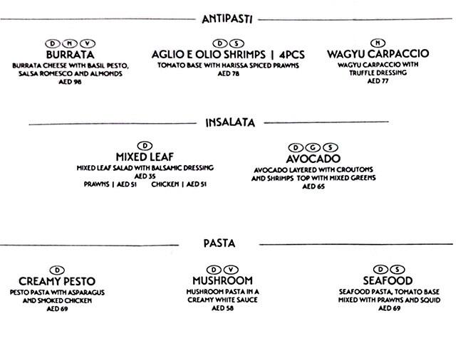 Menu at Moon Slice - The Pizza Space, Dubai