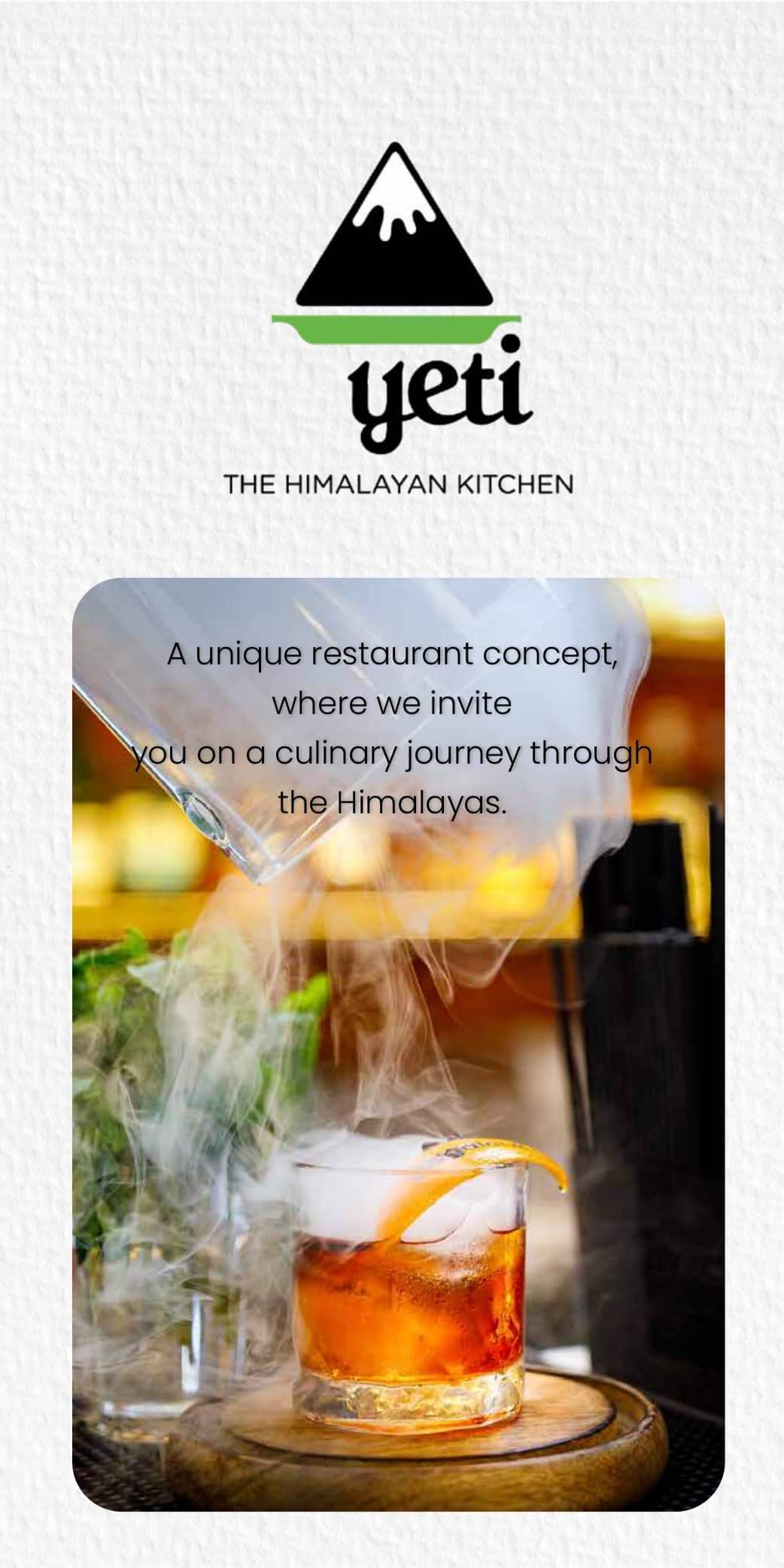 Menu of Yeti The Himalayan Kitchen, Kalyani Nagar, Pune