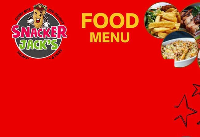 Menu of Snacker Jack's, Vashi, Navi Mumbai