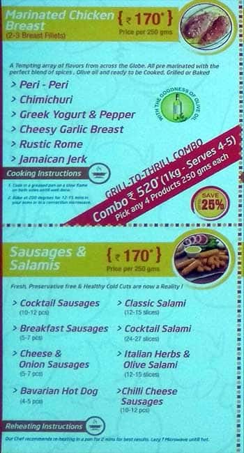 Nothing But Chicken Menu, Menu for Nothing But Chicken, Pali Hill ...