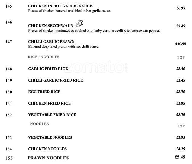 Menu at Delhi Spicee pub & bar, Northwood, 36 High St