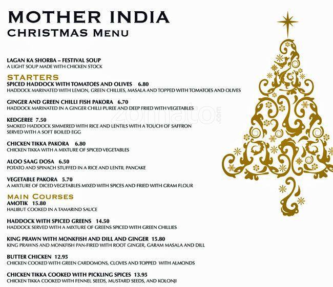 High Tea Menu Indian High Tea Menu Indian
