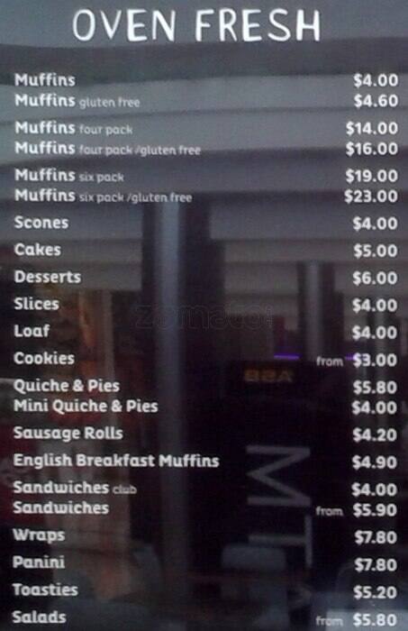 Muffin Break Menu, Menu for Muffin Break, Te Rapa, Hamilton - Menumania ...