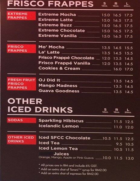 San Francisco Coffee, Off Jalan Ampang, Kuala Lumpur - Zomato Malaysia