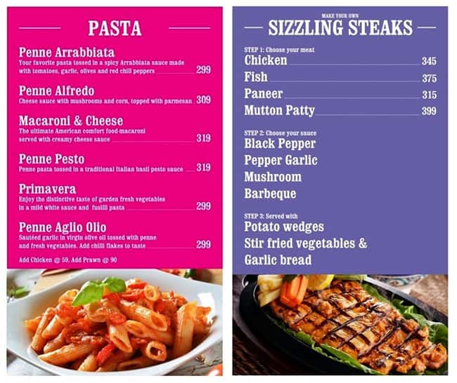 Menu at Smoke - The Sizzler House, Bengaluru, 2nd Floor