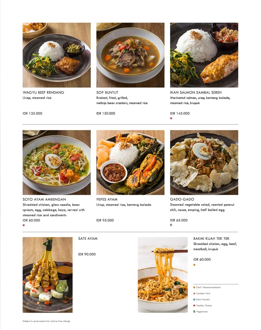 Menu at NINETY NINE restaurant, South Jakarta, Jalan Professor Doktor ...