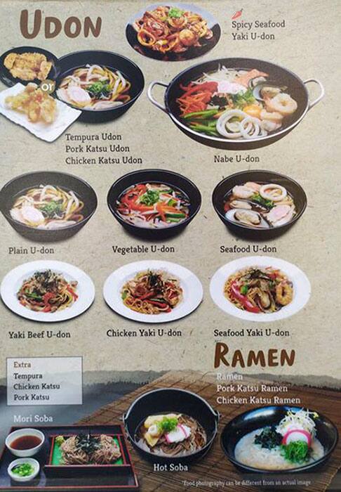 Menu at Dotori Fresh Sushi & Roll Lidcombe restaurant, Lidcombe