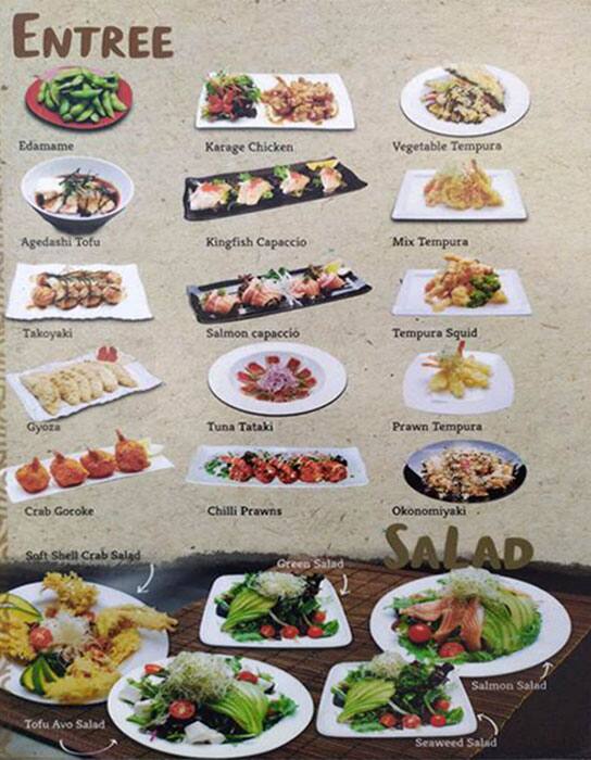 Menu at Dotori Fresh Sushi & Roll Lidcombe restaurant, Lidcombe