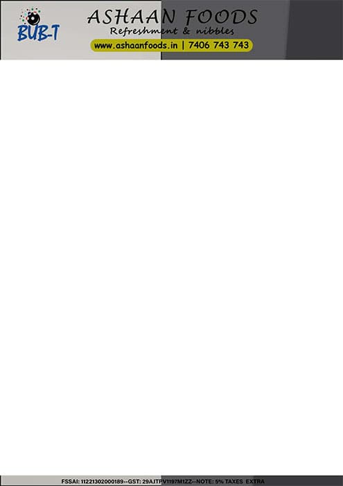 Menu of Ashaan Foods, Yelahanka, Bangalore