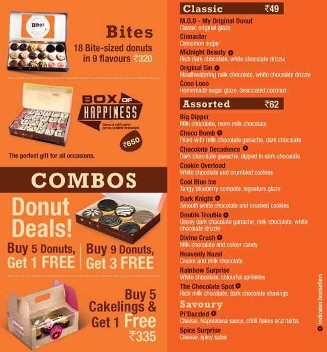 Mad Over Donuts, Garuda Mall, Brigade Road, Bangalore - Zomato