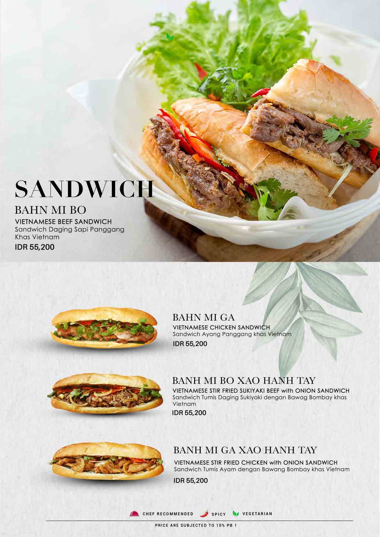 Menu at Do An, Jakarta, Cilandak Town Square