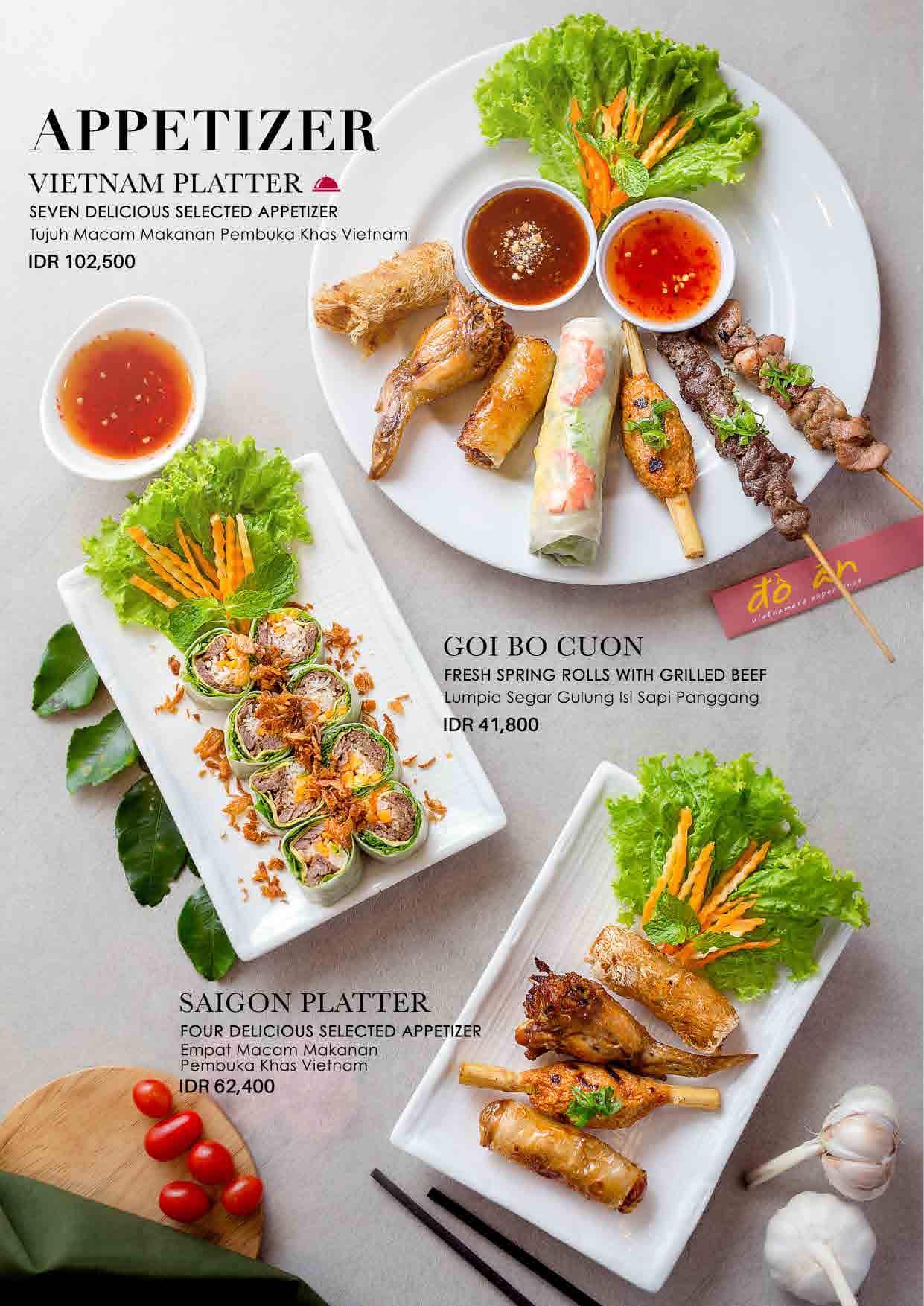 Menu at Do An, Jakarta, Cilandak Town Square