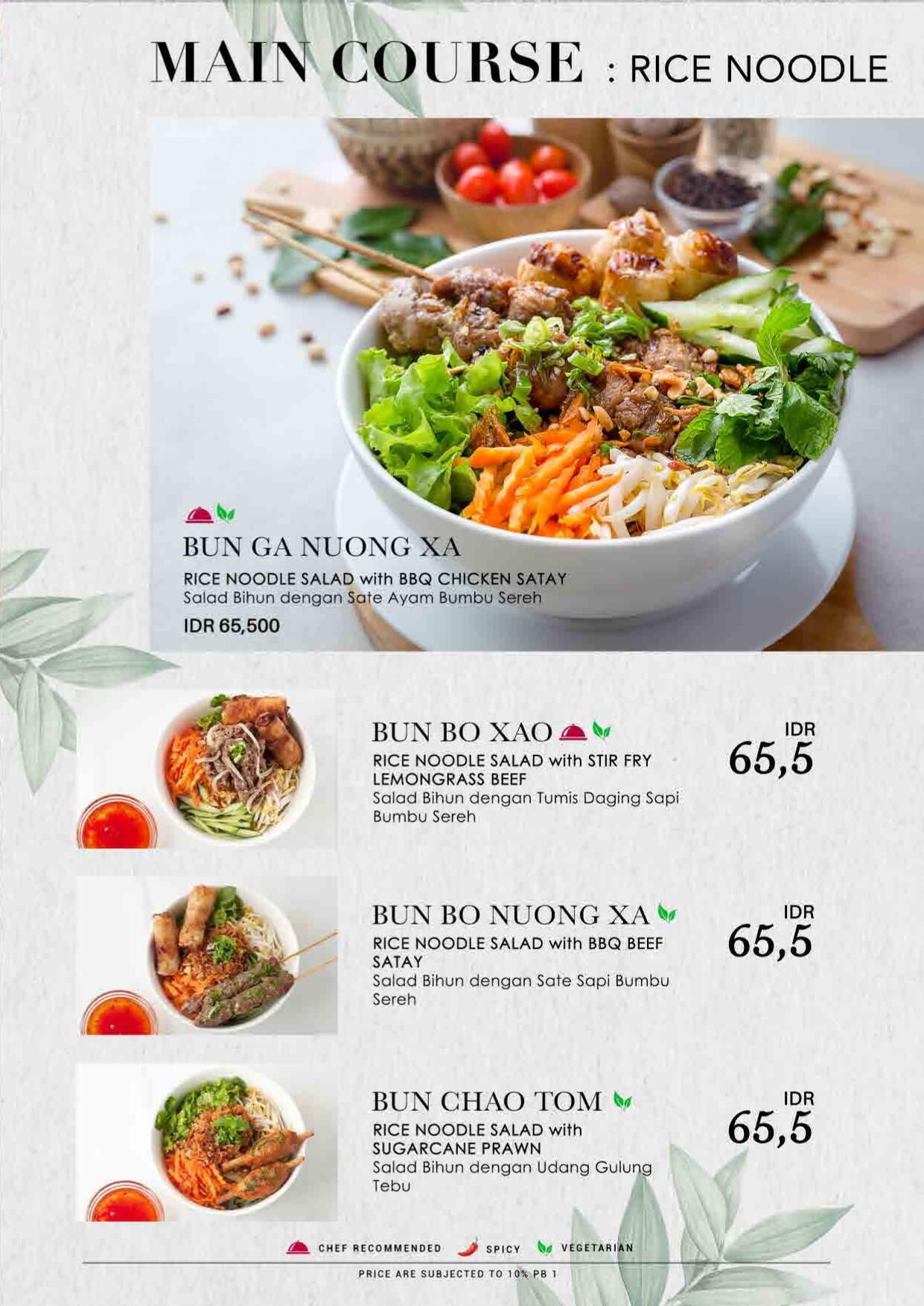 Menu at Do An, Jakarta, Cilandak Town Square