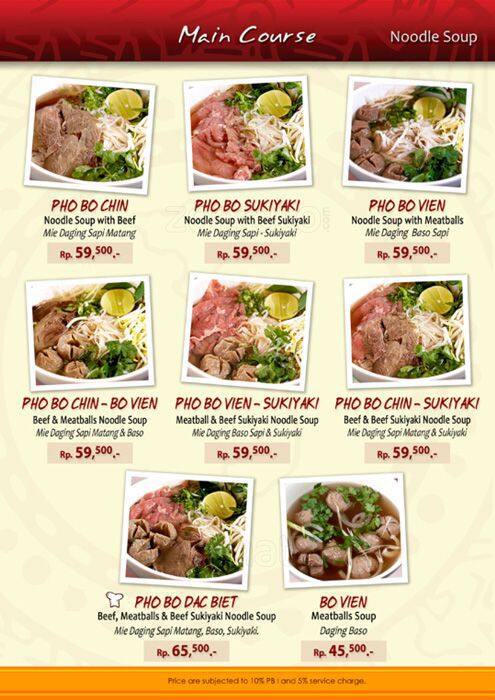Menu at Do An restaurant, Jakarta, Jl. Boulevard Pantai Indah Kapuk