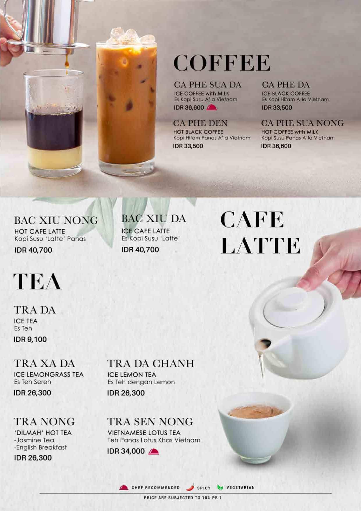 Menu at Do An, Jakarta, Cilandak Town Square