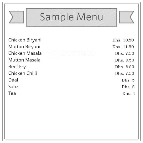 Bin Abid Restaurant Menu, Menu for Bin Abid Restaurant, Al Quoz, Dubai ...