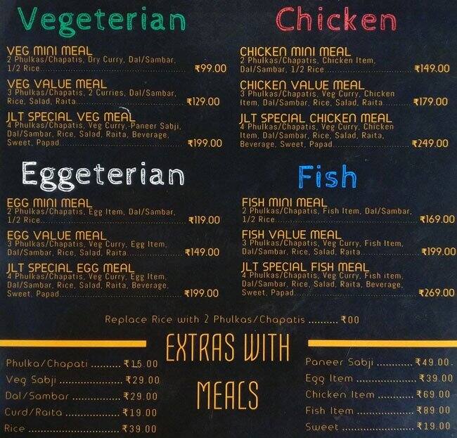 The Homemade Menu, Menu for The Homemade, Whitefield, Bangalore - Zomato